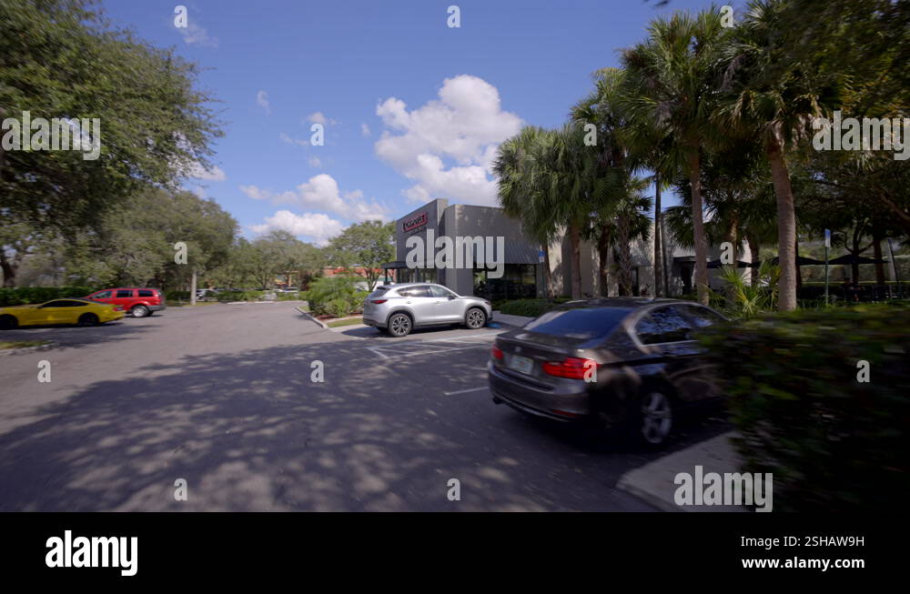 Motion video Chipotle Mexican Grill restaurant at Davie Tower Shops ...