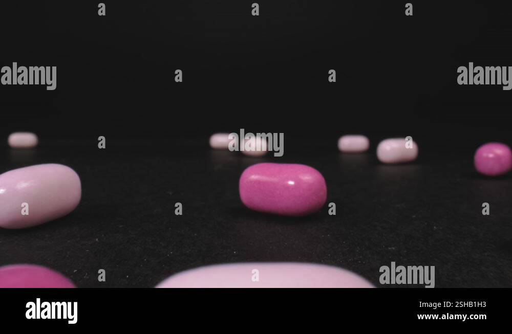 Tic Tac fresh breath mints. The camera passes in between. Dolly shot ...