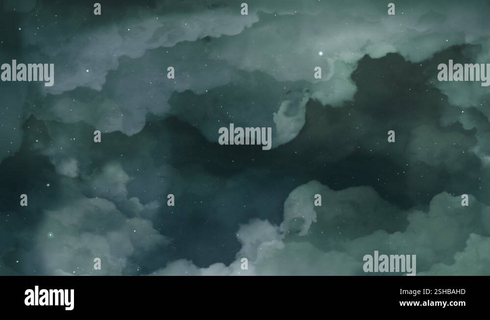 Flying into Ominous Clouds and Snow 4K Loop Stock Video Footage - Alamy