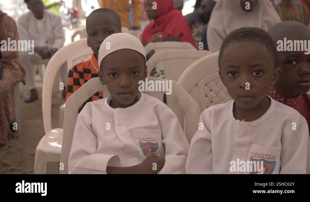 Islamic quran student graduation in Nigeria Stock Video Footage - Alamy