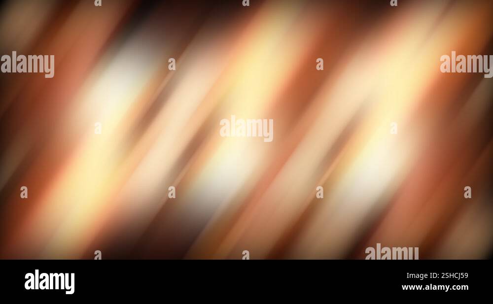 Glowing abstract animation of flashing blurry luminous diagonal lines ...