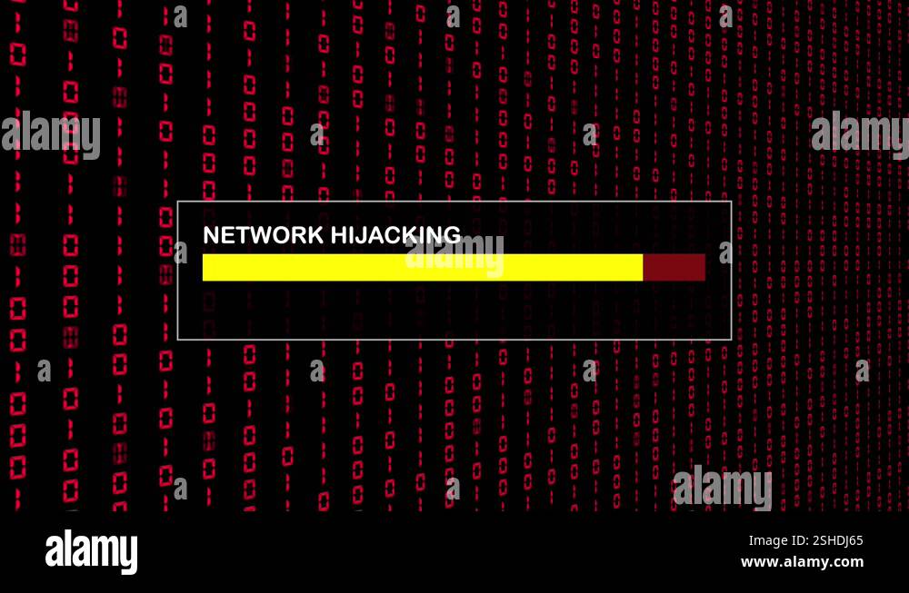 Cyber Security Red Binary Code Hacking Login Abstract Background ...