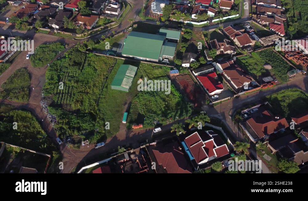 Drone video of Waterfalls high density suburb township in Harare ...