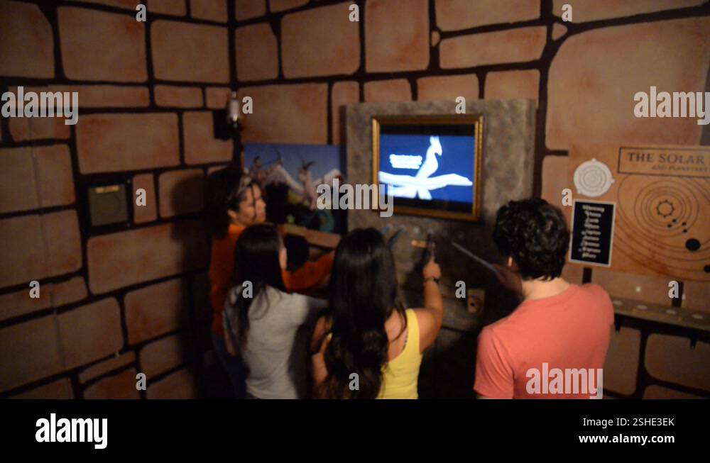 Group of Teen Friends Play Escape Room Games Bamboozled Burnaby, BC ...