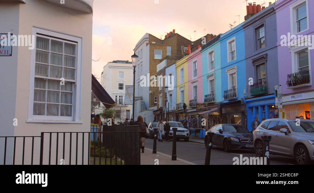 Notting hill street scene Stock Videos & Footage - HD and 4K Video ...
