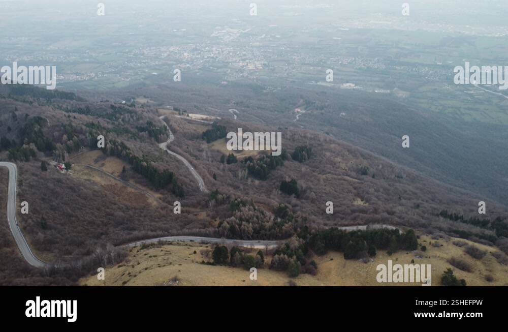 Scenic drone footage of Dolonites Mountains (Alps), Italy Stock Video ...