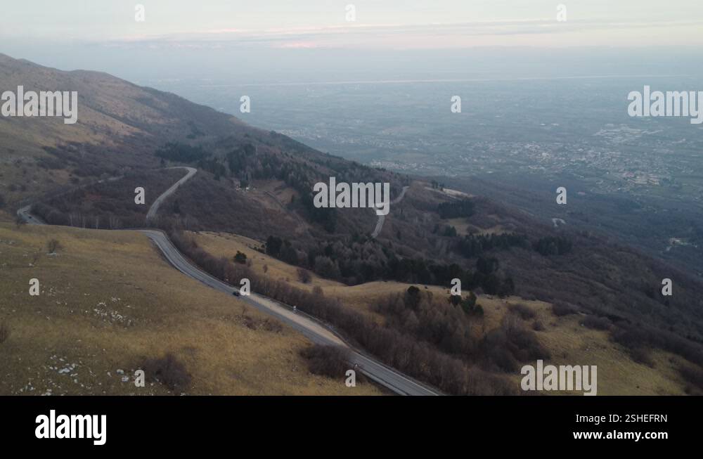 Scenic drone footage of Dolonites Mountains (Alps), Italy Stock Video ...