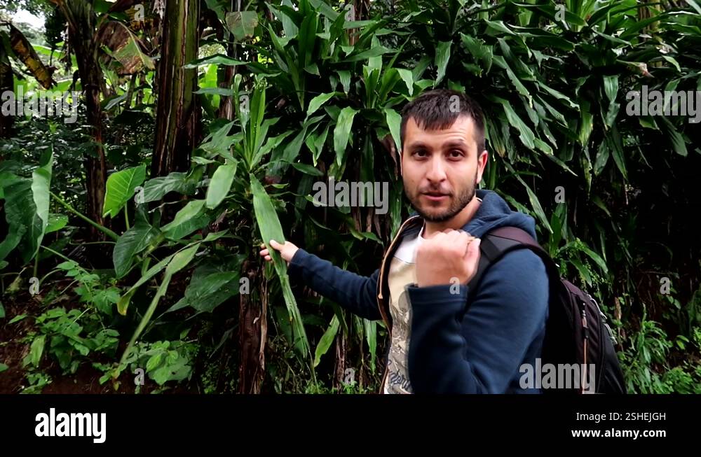 Man explaining how Chagga asks for forgiveness using a Yucca leaf ...