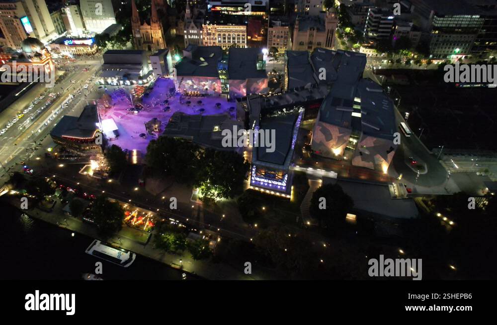 Melbourne city square australian city Stock Videos & Footage - HD and ...
