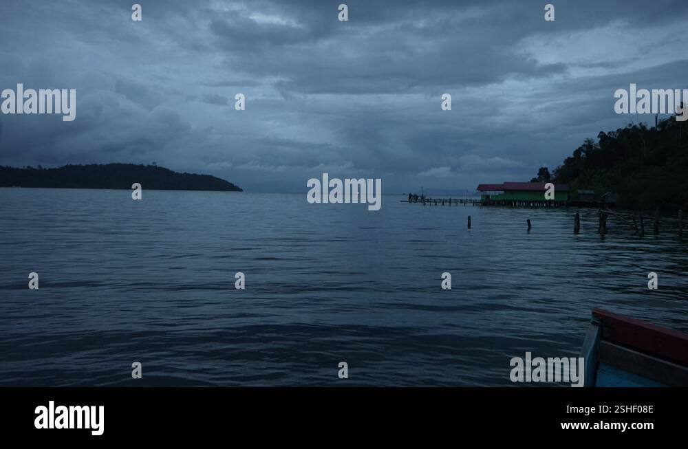 hyperlapse from dark to light spoils the eye with the beauty of Mursala ...