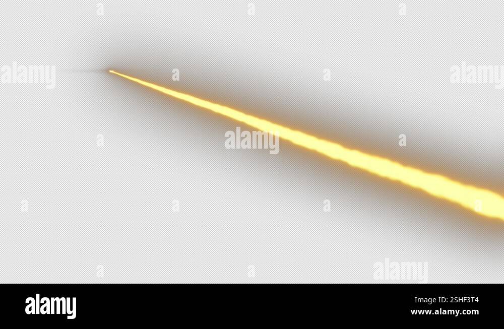Laser beam effect or super power energy line diagonal on black ...