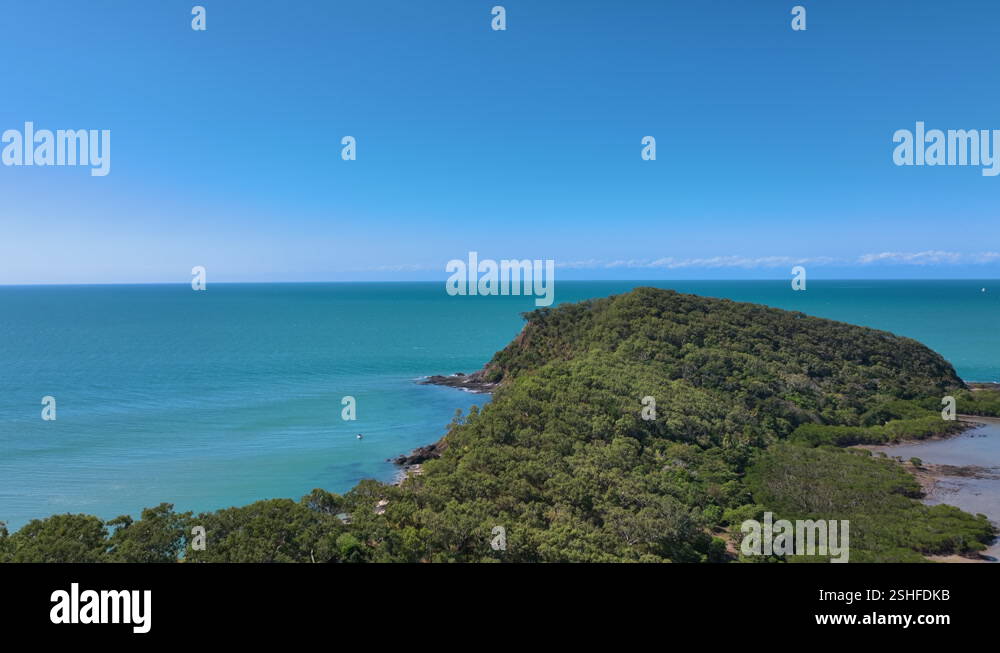 Flight over Wangal Djungay Double Island, Rainbow Serpent resting place ...