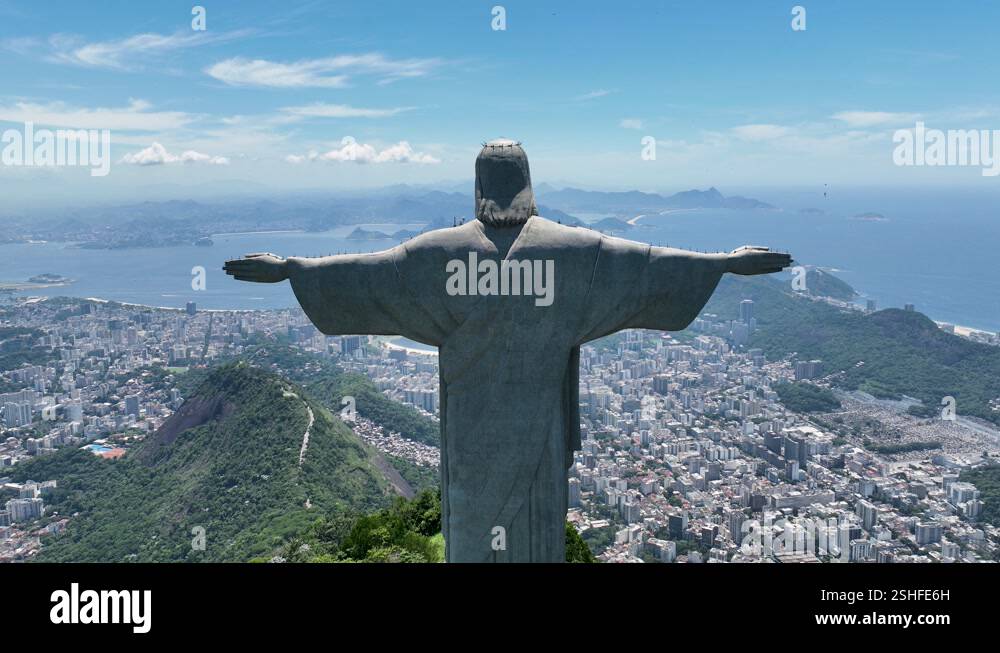 Christ The Redeemer At Tijuca National Park In Rio De Janeiro Brazil ...