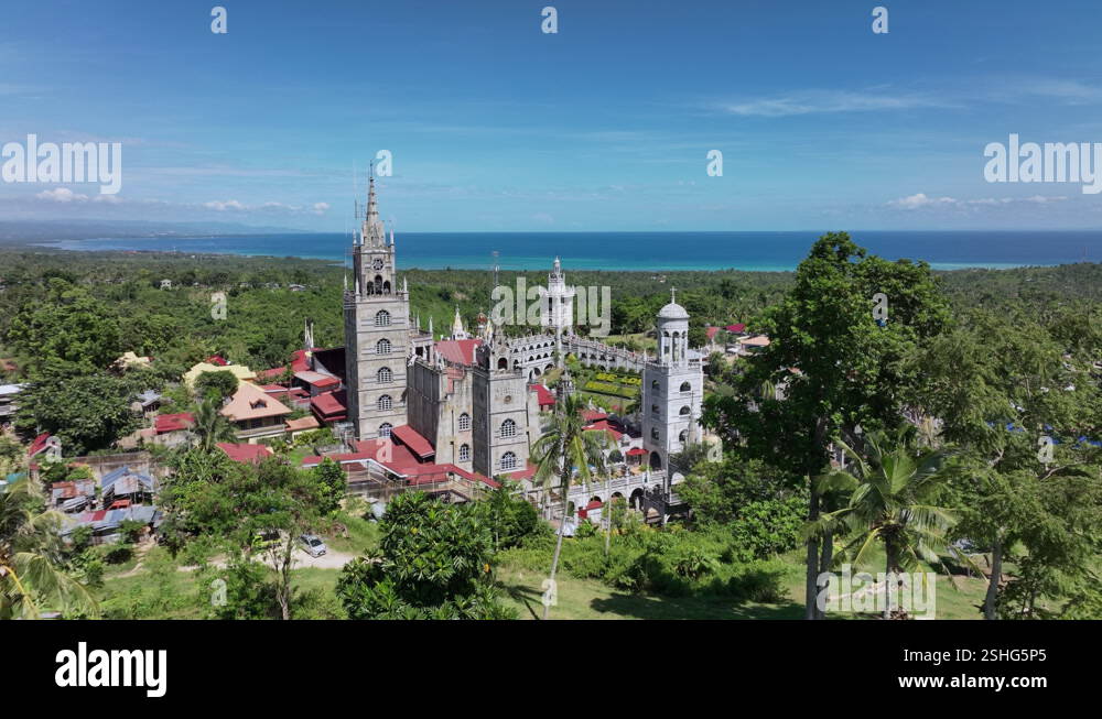 Simala Monastery Shrine On Cebu Island, Philippines Stock Video Footage ...