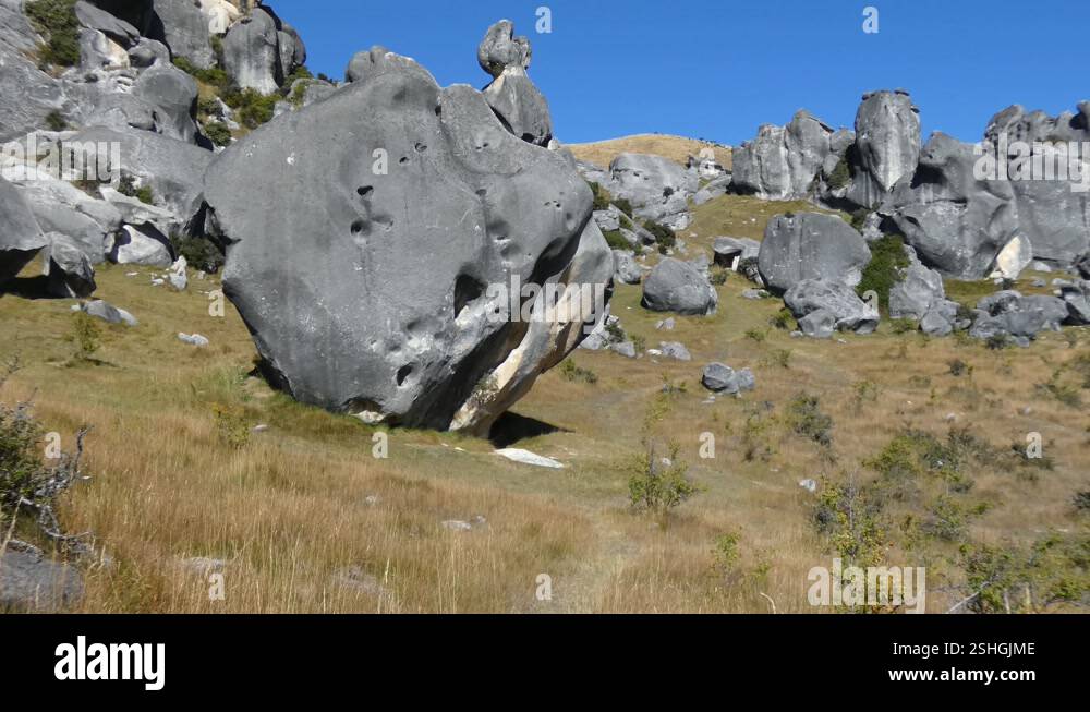 Vast array of shapes and sizes of amazing limestone rock formations at ...