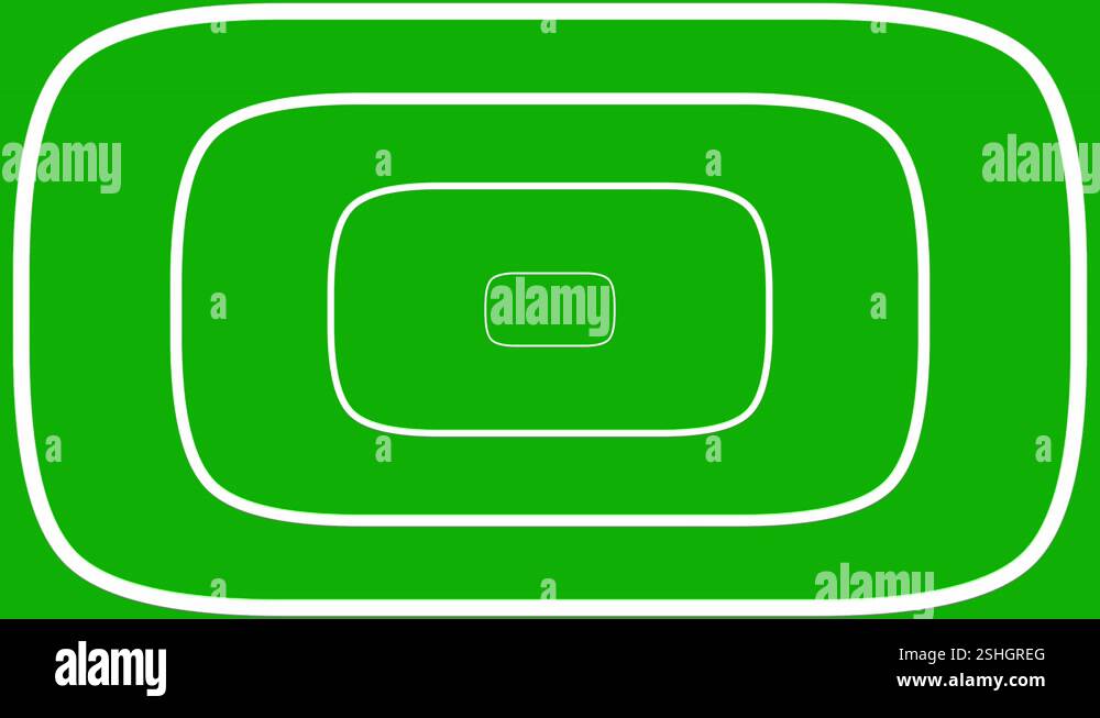 Expanding curved rectangle shapes green screen motion graphics Stock ...