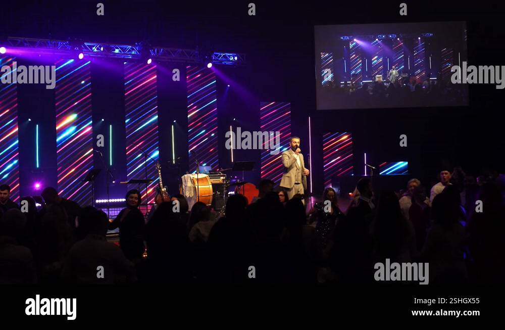Adrian Ursru, well known artist from republic of Moldova performing on ...