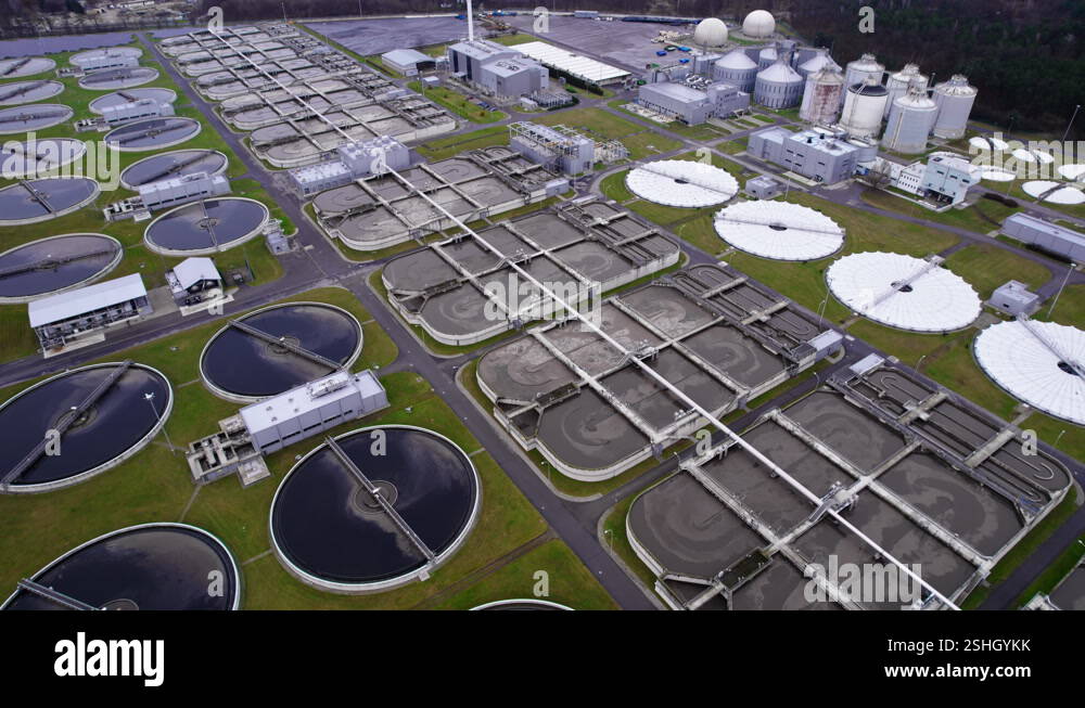 Czajka Wastewater Plant. Largest and most modern wastewater treatment ...