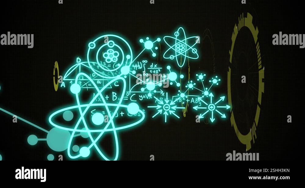 Animation scope scanning mathematical equations Stock Videos & Footage ...
