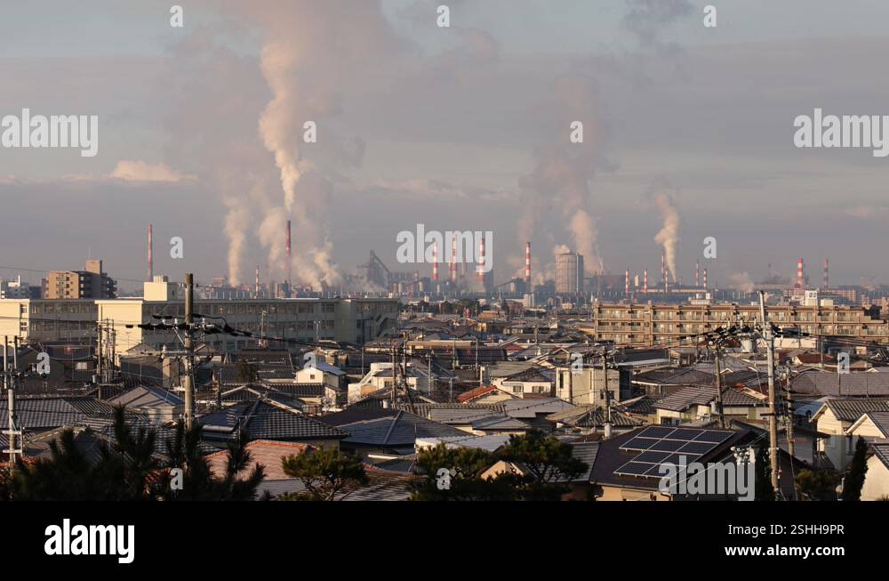 Smoke billows from chimneys Stock Videos & Footage - HD and 4K Video ...