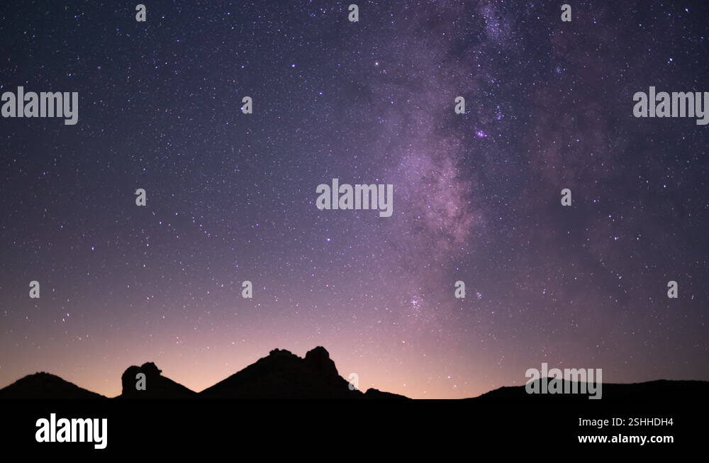 Milky Way Galaxy and Delta Aquarids Meteor Shower Over Trona Pinnacles ...