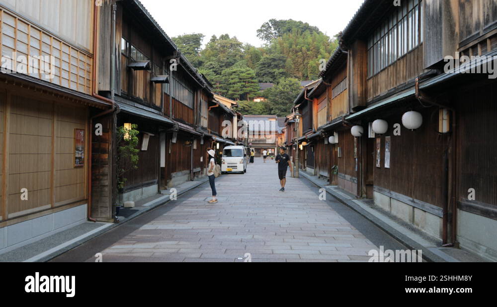 Kazue-machi chaya geisha district, Ishikawa Prefecture, Kanazawa, Japan ...