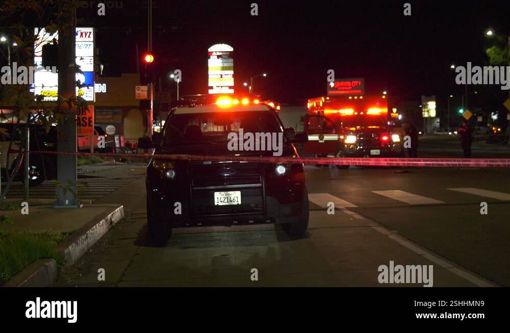 Police Investigating an Active crime scene Stock Video Footage - Alamy