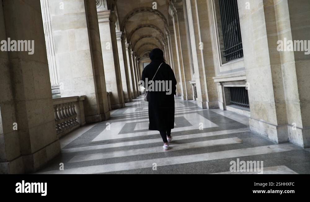Arched corridor in courtyard Stock Videos & Footage - HD and 4K Video ...