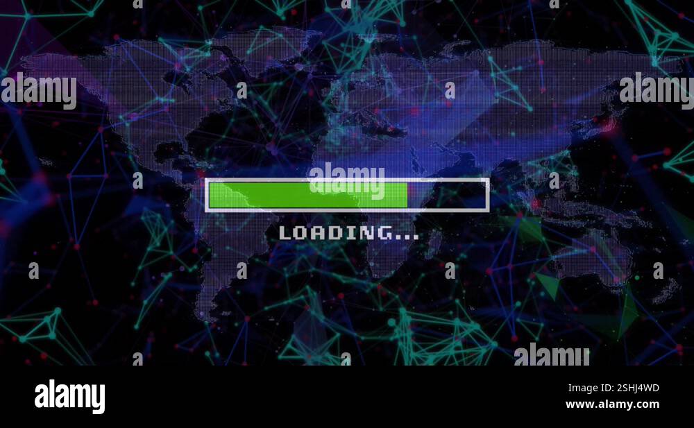 Animation world map loading bar Stock Videos & Footage - HD and 4K ...