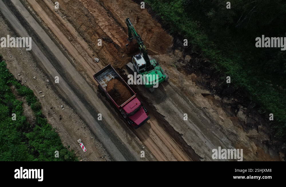 Loading and unloading soil Stock Videos & Footage - HD and 4K Video ...