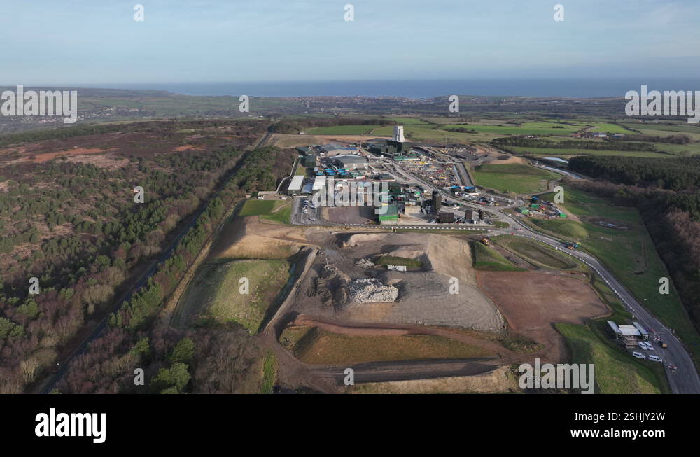 Woodsmith Mine Anglo American, Sirius, polyhalite mineral - 4k prores ...