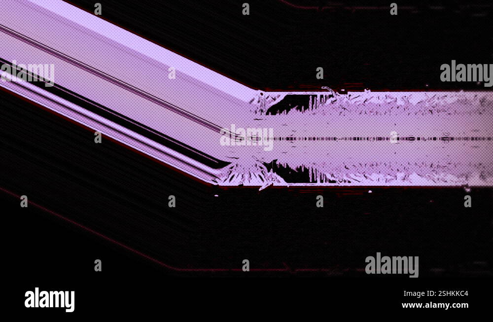 Screen Stripes: A Noisy, Flickering Texture of TV Interference and ...