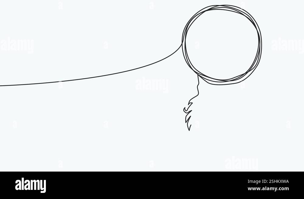 Self draw continuous line dream catcher animation 4k mystery symbol ...