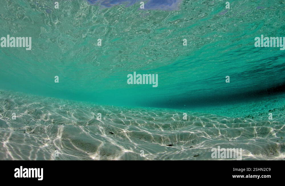 Pattern Of Waves On Sand Over Ocean Floor Undersea - Thulusdhoo ...