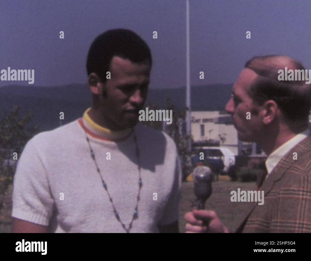Roanoke, VA - 12/6/68: Interview with NBA player Lou Hudson Stock Video ...
