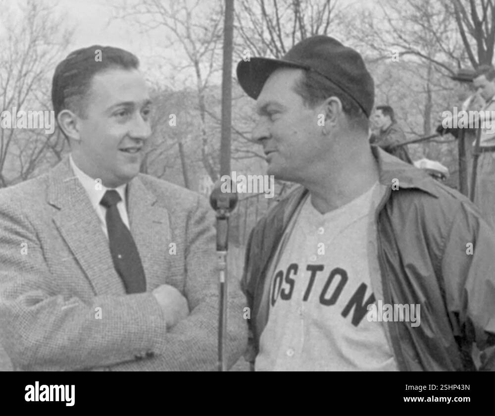 1955: Interview with Red Sox manager Mike 'Pinky' Higgins on spring ...