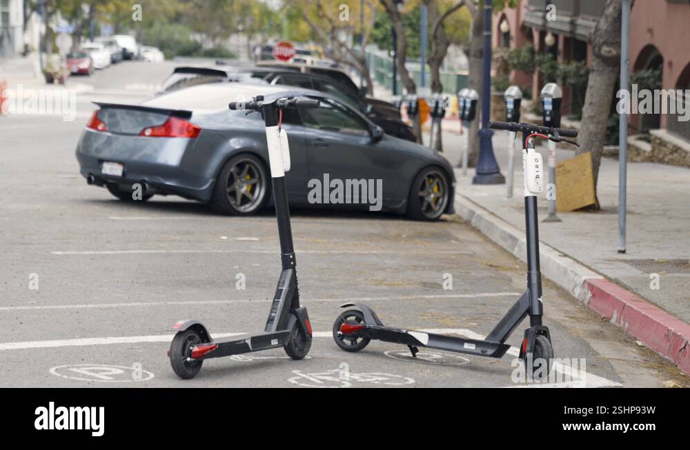 Parking scooters on street Stock Videos & Footage - HD and 4K Video ...
