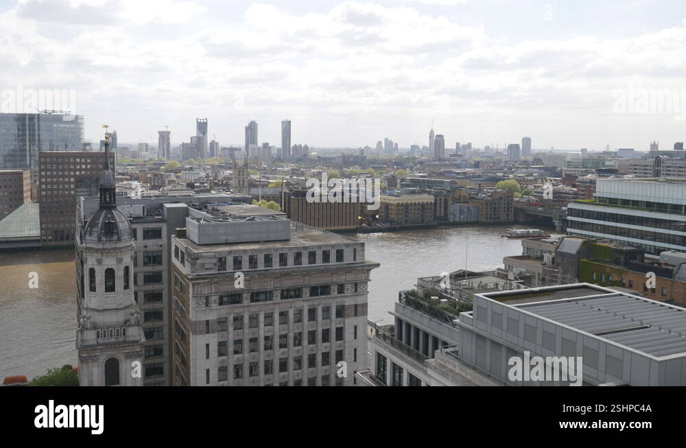 Rooftop view of the thames Stock Videos & Footage - HD and 4K Video ...