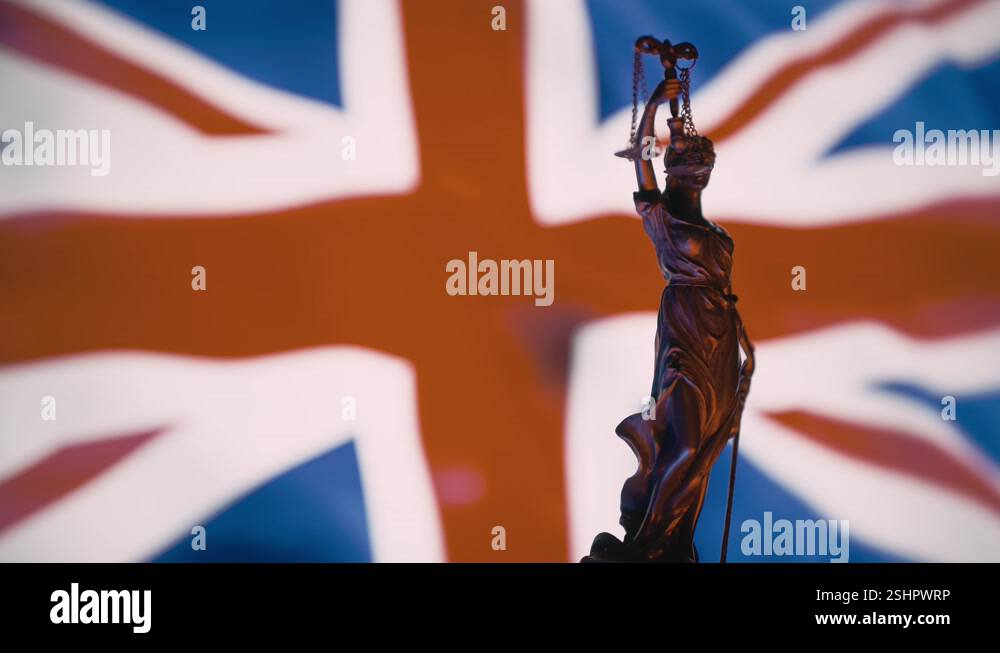 The Statue of Justice - lady justice, British justice system. Justitia ...