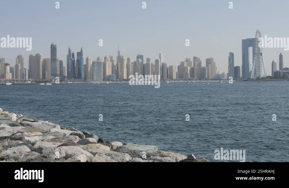 Shore arabian gulf skyline dubai Stock Videos & Footage - HD and 4K ...