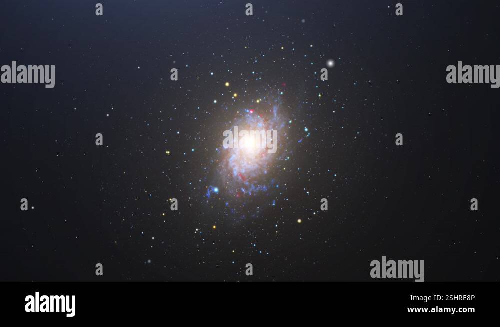 Galaxy moving in darkness space Stock Videos & Footage - HD and 4K ...