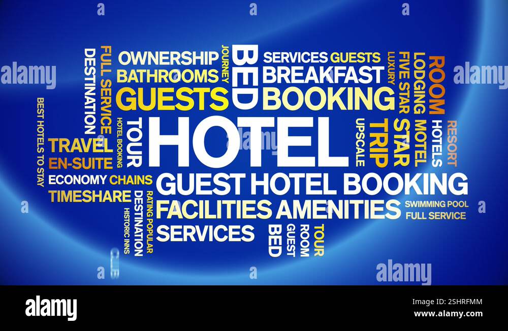 Hotel word cloud concept Stock Videos & Footage - HD and 4K Video Clips ...