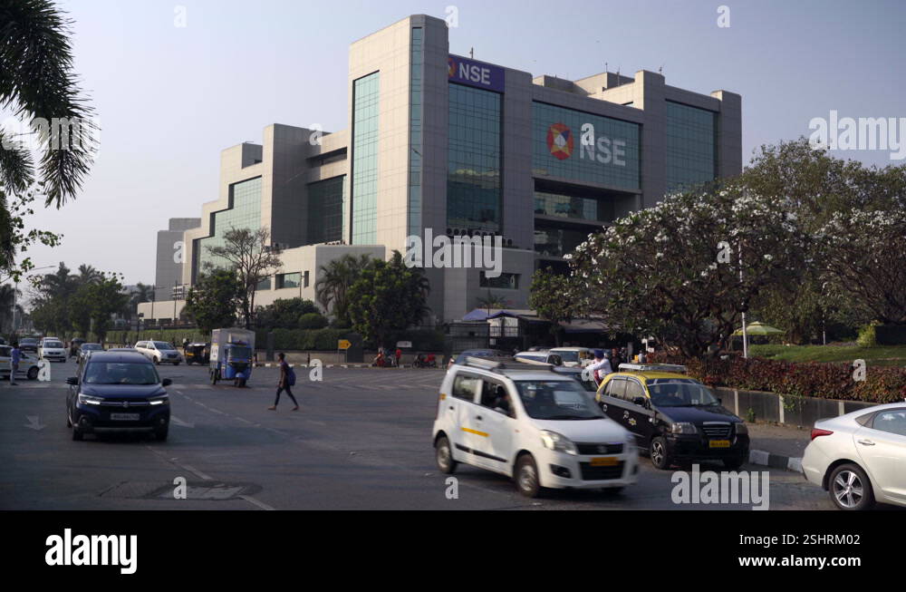 National Stock Exchange Building at Bandra Kurla Complex in Mumbai ...