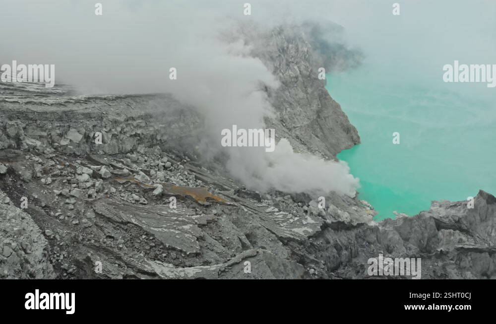 Ijen volcano complex is a group of composite volcanoes located in East ...