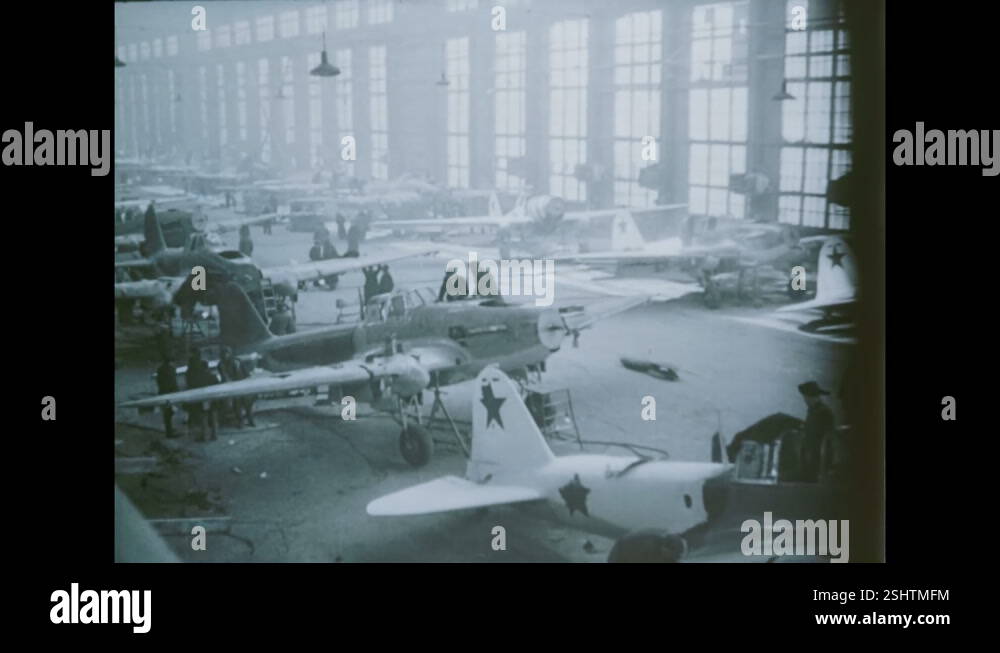 Military aircraft production ww2 Stock Videos & Footage - HD and 4K ...