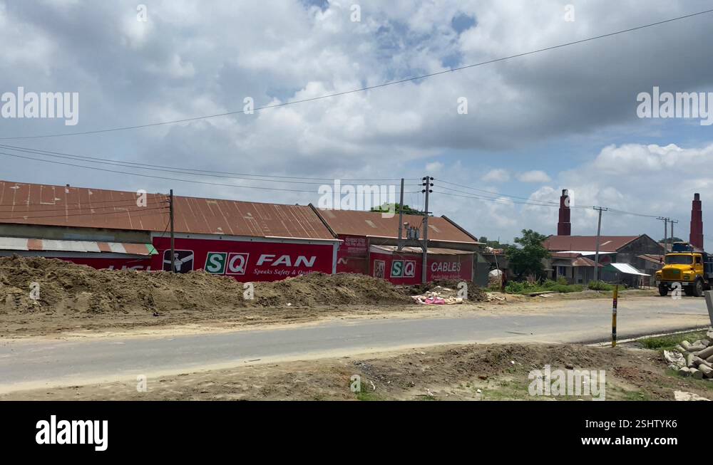 An ancient rice mill with a chimney, giving a glimpse into the ...
