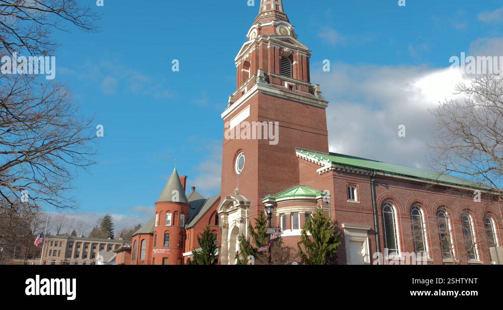 High Victorian Gothic Structure Of St Michael's Episcopal Church In ...