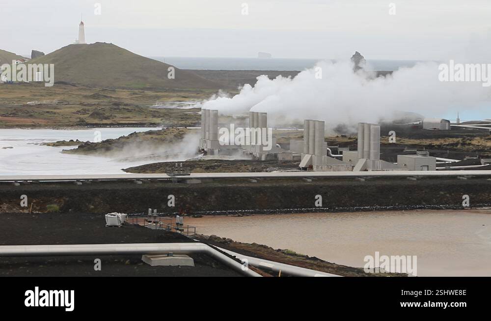 Geothermal reykjanes power station Stock Videos & Footage - HD and 4K ...
