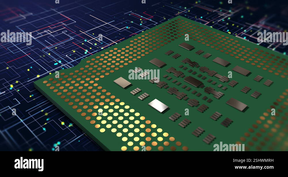 Artificial intelligence circuit board cpu Stock Videos & Footage - HD and 4K Video Clips - Alamy