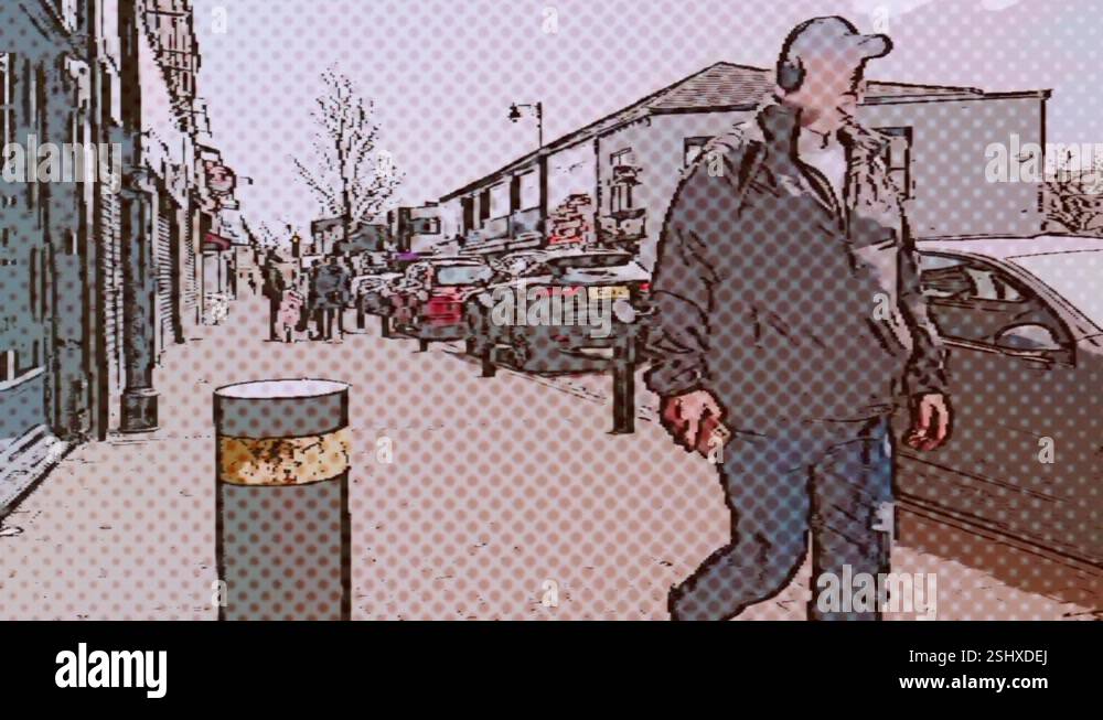 British town high street Stock Videos & Footage - HD and 4K Video Clips ...